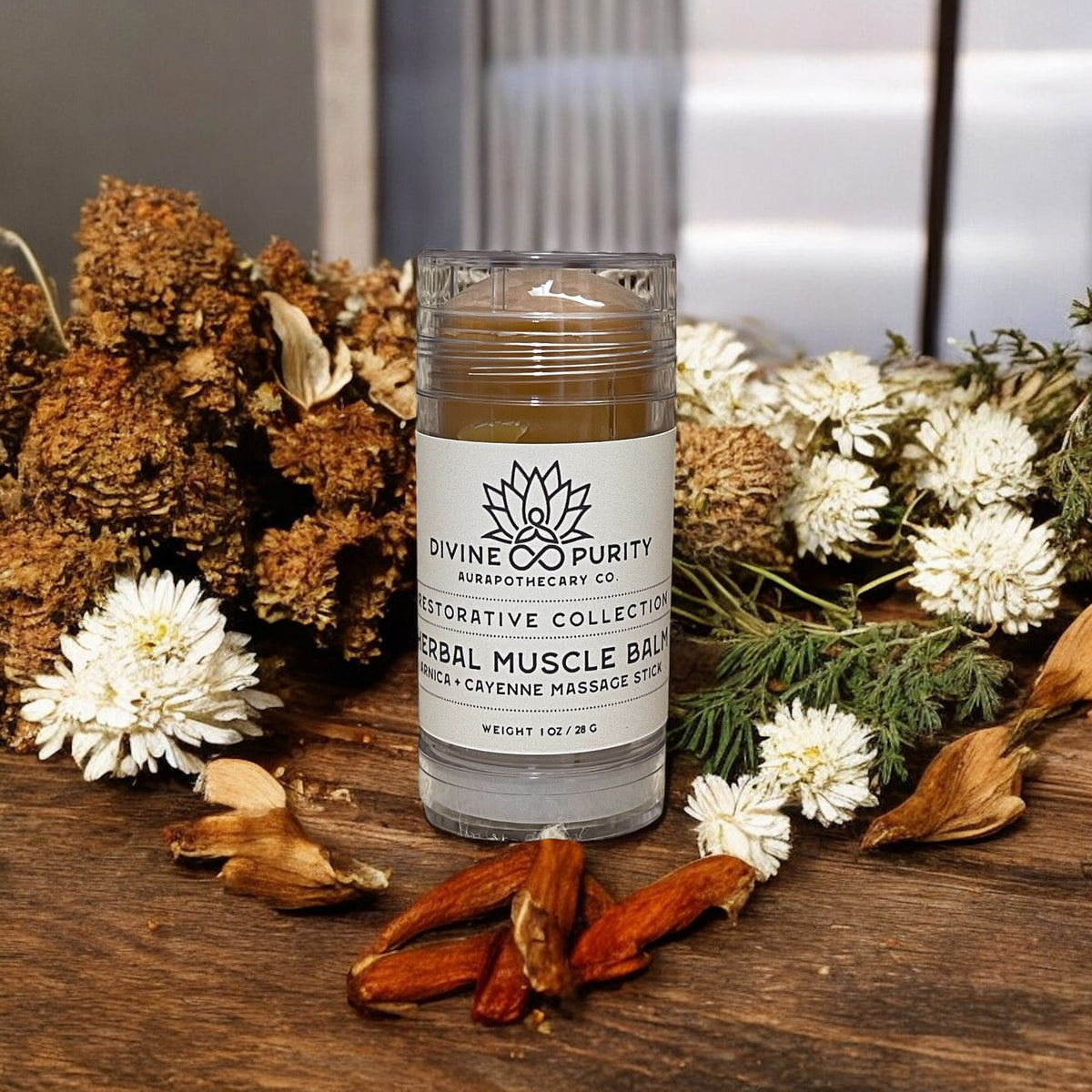 Herbal Muscle Balm – Divine Purity